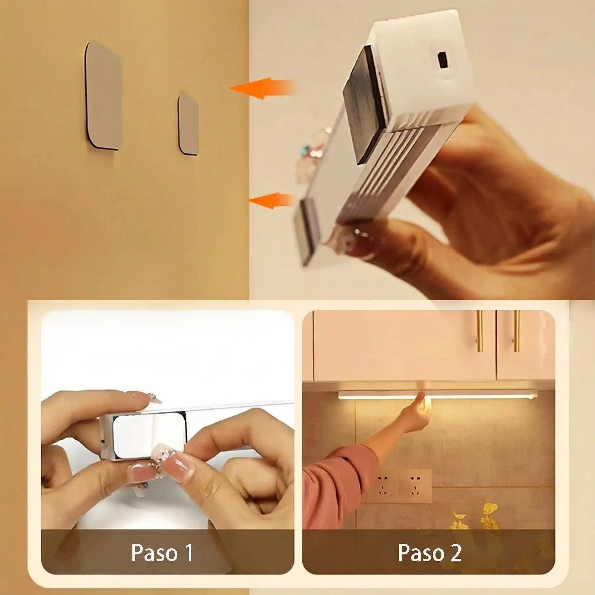 SmartGlow™ Luz LED con Sensor de Movimiento x2 unds – Miloworld